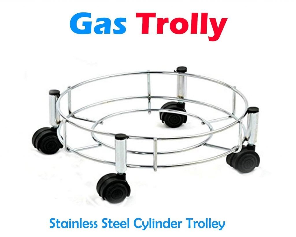 Gas Cylinder Movable Trolley – Azica Household Appliances